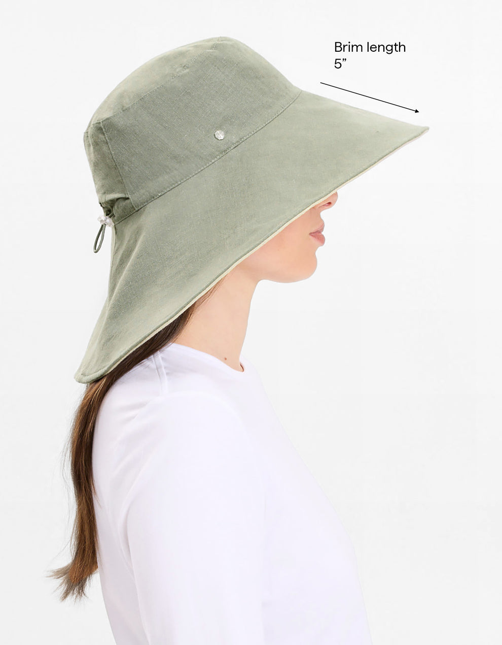 Ultra Wide Cotton Linen Hat UPF 50+ | Women's UV Protection Sun Hat ...