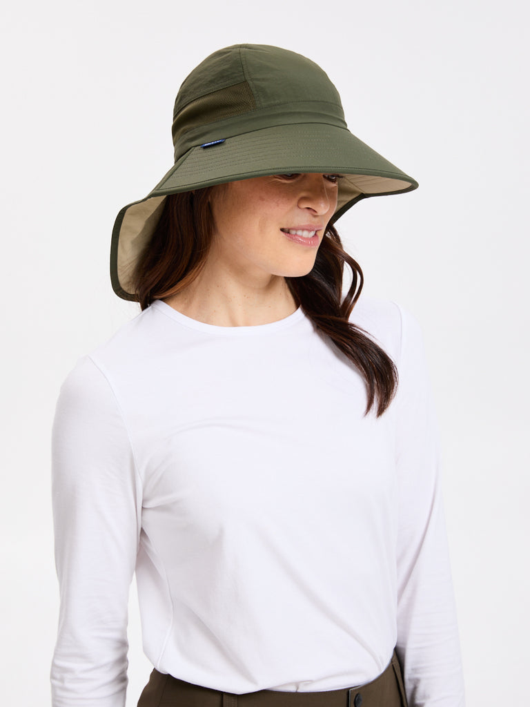 Women's Trekker Sun Hat UPF 50+ | Women's Legionnaire Style Hat – Solbari