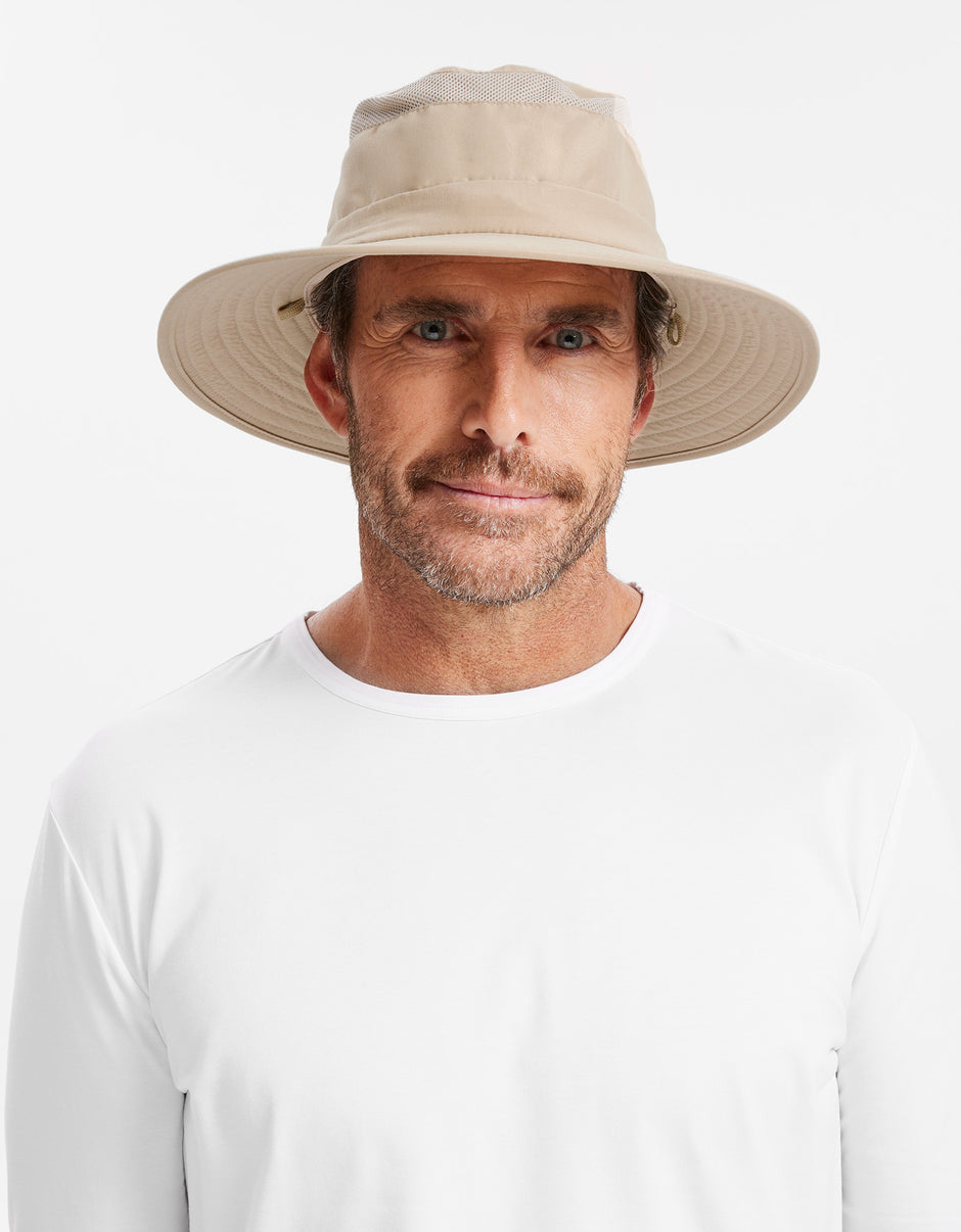 Wide Brim Sun hat for Men | Solbari USA