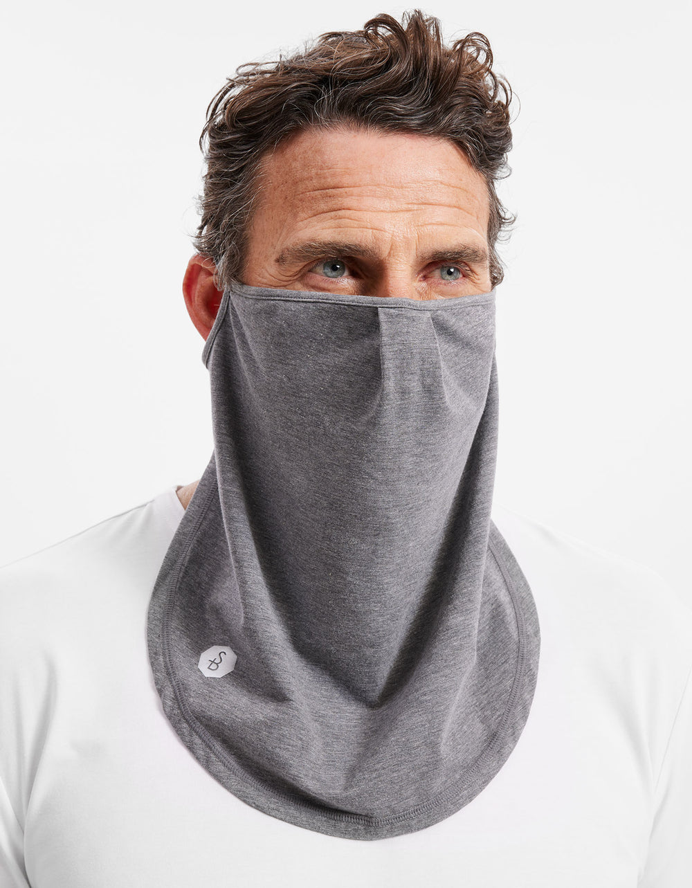 Men’s UPF 50+ Sun Protective Face Mask | UV Shield | Solbari Solbari USA