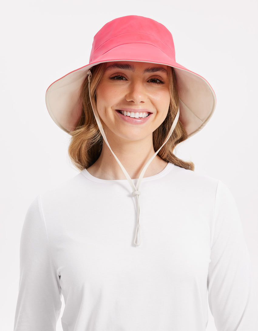 Wide Brim Beach Hat, Women's UV Protection Sun Hat UPF50+ | Solbari