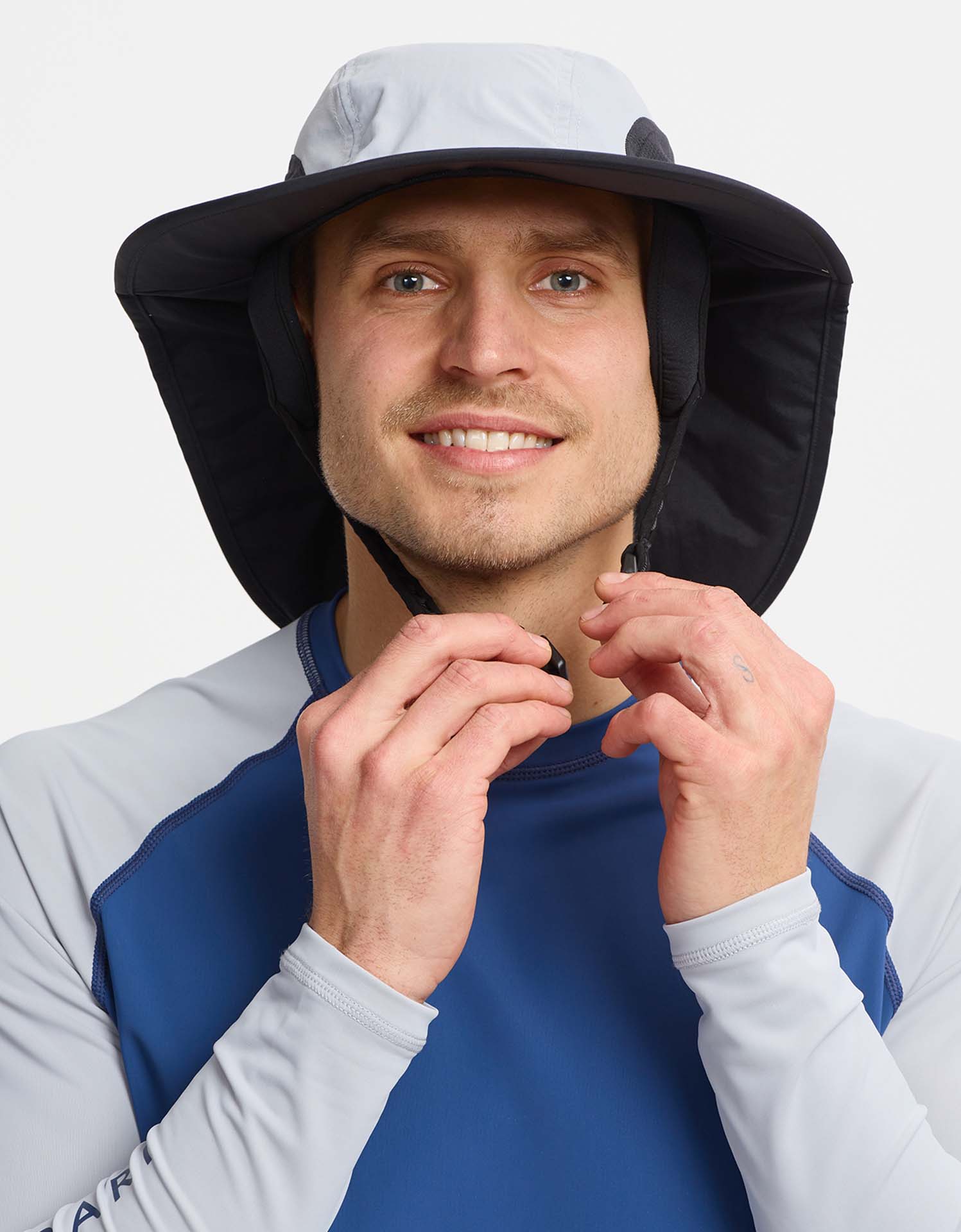 Shop Men's Sun Hats with Rear Flap for Neck Protection Online Solbari USA