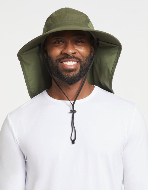 Shop Men's Sun Hats with Rear Flap for Neck Protection Online – Solbari